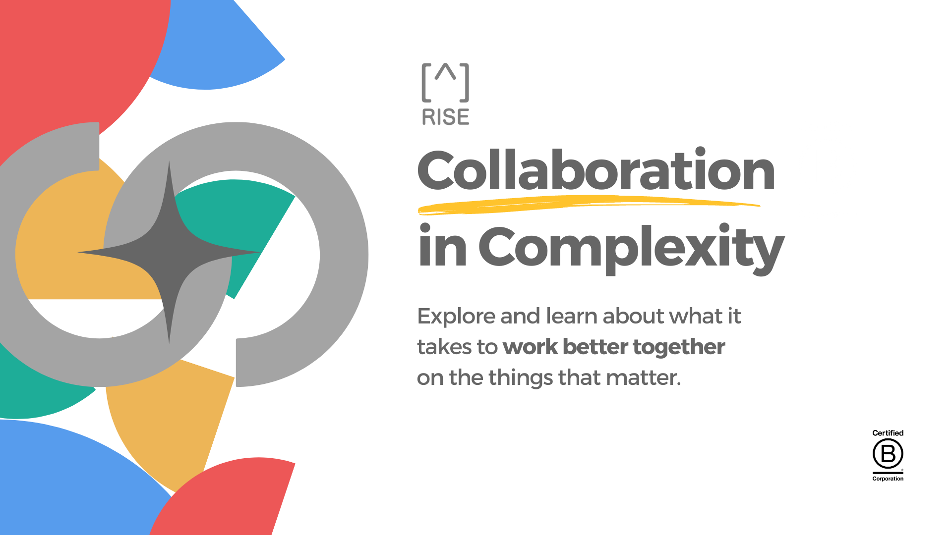 New Open Workshop: Collaboration in Complexity